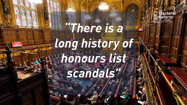 How honourable are honours lists? – Electoral Reform Society – ERS
