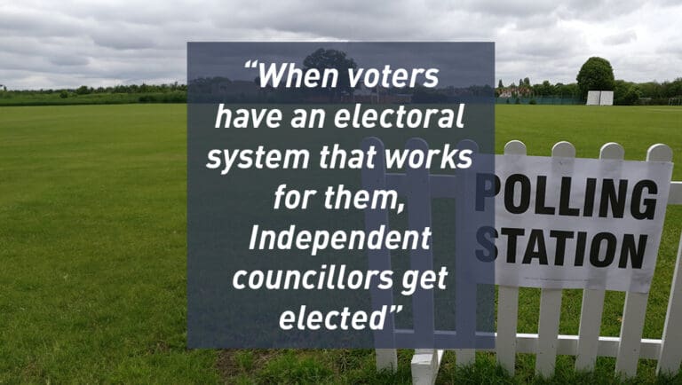 Why independent candidates win with the Single Transferable Vote ...