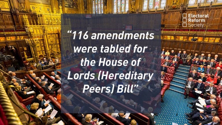 ‘Procedural shenanigans’ as peers debate their own reform – Electoral ...